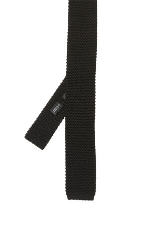 Pal Zileri Erkek Siyah Dokulu İpek Kravat Eu Pal Zileri Erkek Siyah Dokulu İpek Kravat Eu