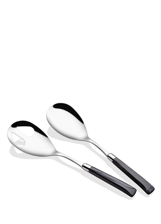 Rivadossi Giada Siyah 2li Salata Servis Seti