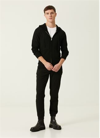 Academia Erkek Siyah Paçaları Ribanalı Pantolon 44 IT