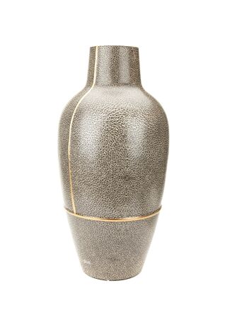 Fink Siyah Desenli Porselen Vazo