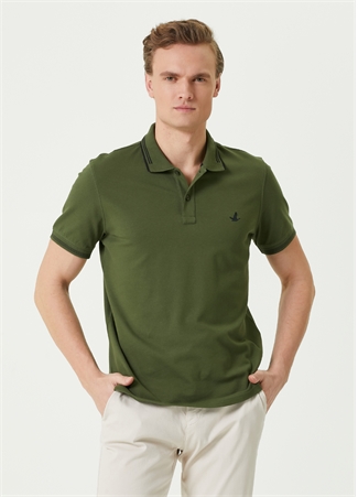 Beymen Club Erkek Comfort Fit Haki Polo Yaka T-shirt S Beymen Club Erkek Comfort Fit Haki Polo Yaka T-shirt S