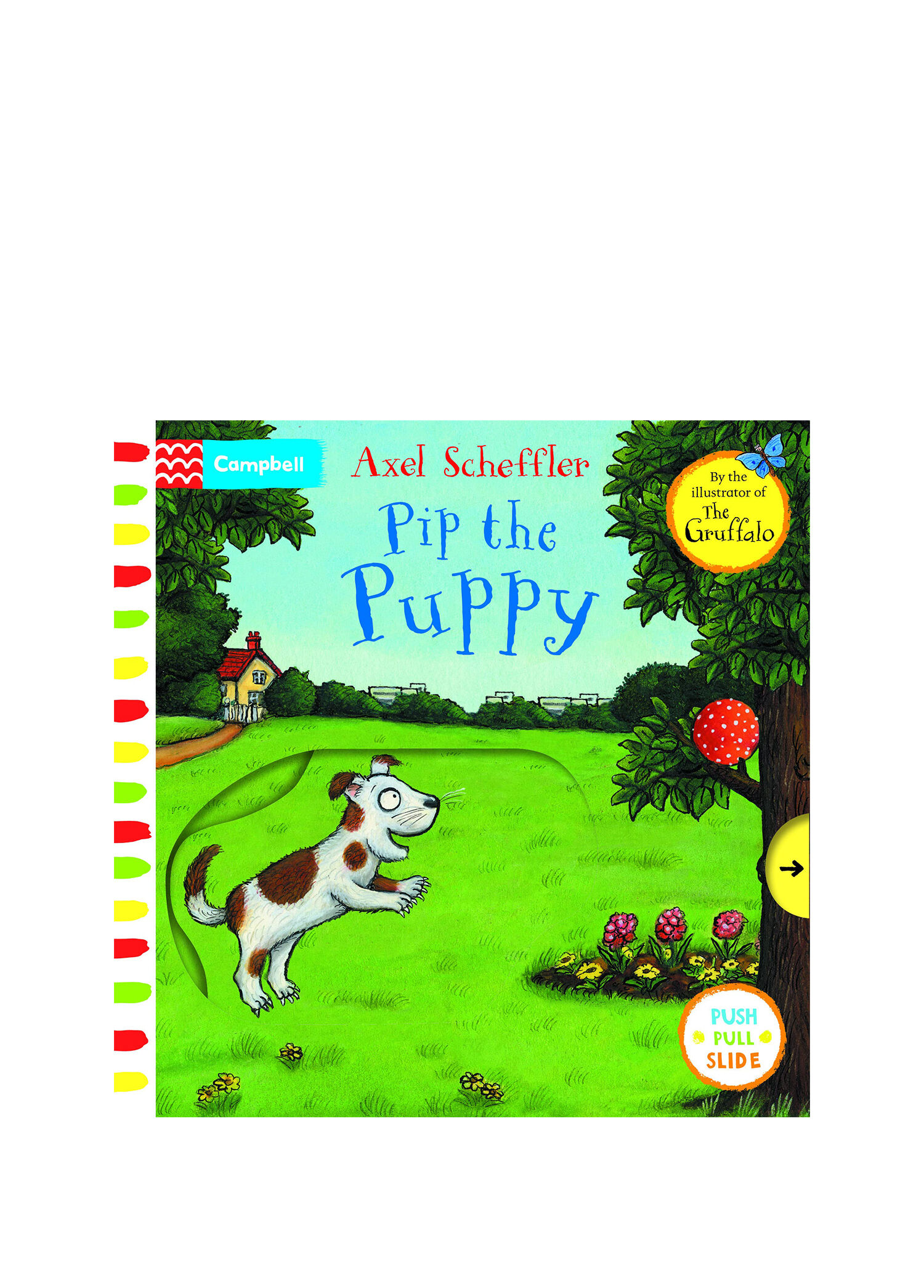 Pan Macmillan - Pip the Puppy A Push Pull Slide Book - Çok Renkli