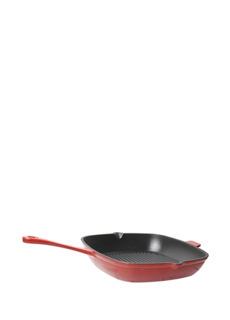 Berghoff Neo Kırmızı 28 cm Demir Döküm Izgara Tavası Berghoff Neo Kırmızı 28 cm Demir Döküm Izgara Tavası
