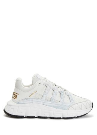 Versace Erkek Beyaz Deri Sneaker 4 Eu Versace Erkek Beyaz Deri Sneaker 4 Eu