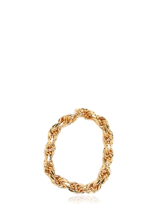 Bottega Veneta Kadın Gold Zincir Formlu Gümüş Rengi Kolye Altın EU Bottega Veneta Kadın Gold Zincir Formlu Gümüş Rengi Kolye Altın EU