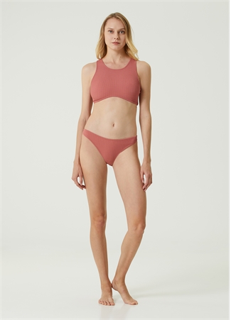 Anais & Margaux Kadın Madeline Pembe Halter Yaka Bikini Takımı S Eu