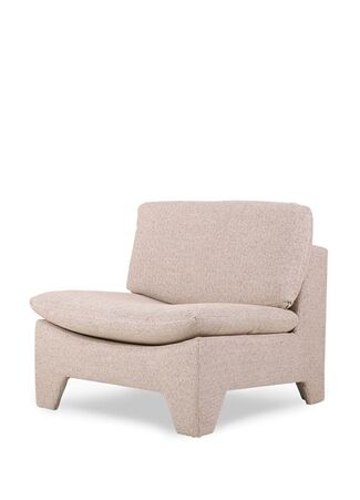 Hk Living Retro Nude Dokulu Koltuk Bej