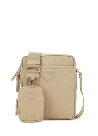 Prada Erkek Re-nylon Bej Omuz Çantası Eu Prada Erkek Re-nylon Bej Omuz Çantası Eu