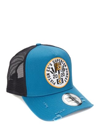 New Era Kadın Mavi Patchli Şapka EU