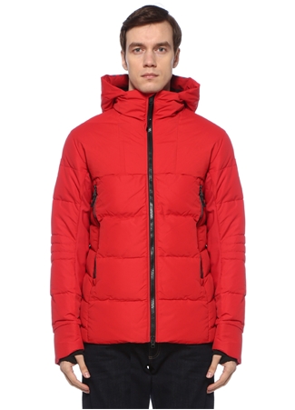 Canada Goose Erkek Hybridge Kırmızı Kapüşonlu Puff Mont S EU Canada Goose Erkek Hybridge Kırmızı Kapüşonlu Puff Mont S EU