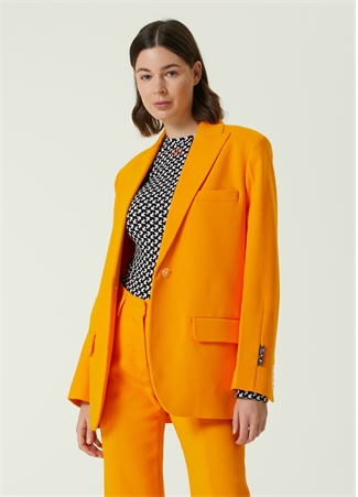 Off-White Kadın Turuncu Ceket 40 IT Off-White Kadın Turuncu Ceket 40 IT