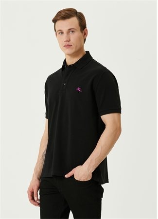 Etro Erkek Polo Yaka Siyah L Etro Erkek Polo Yaka Siyah L