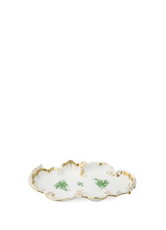Herend DEKORATİF TABAK Yeşil