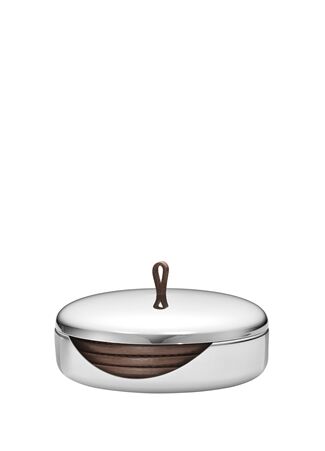 Georg Jensen Sky 4lü Bardak Altlığı Gri