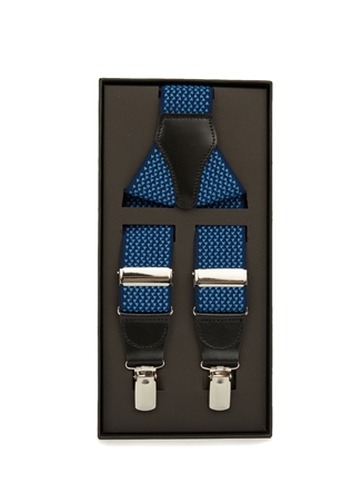 Beymen Collection Erkek Lacivert Dokulu Pantolon Askısı EU IT