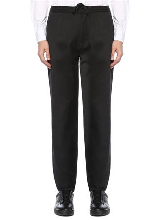 Beymen Collection Erkek Antrasit Beli Büzgülü Pilili Yün Pantolon Gri 54 IT