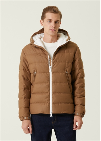 Moncler Erkek Taba Kapüşonlu Yün Puff Mont Turuncu 2 US Moncler Erkek Taba Kapüşonlu Yün Puff Mont Turuncu 2 US