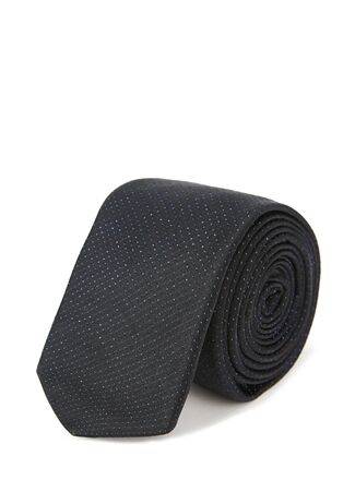 Palzileri Lab Erkek Lacivert Puantiyeli Kravat EU