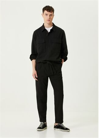 Midground Erkek PANTOLON Siyah M EU