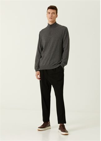 Z Zegna Erkek Siyah Beli Kordonlu Spor Pantolon 50 IT