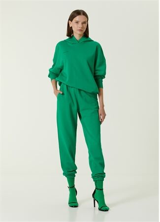 Academia Kadın Yeşil Jersey Pantolon XS