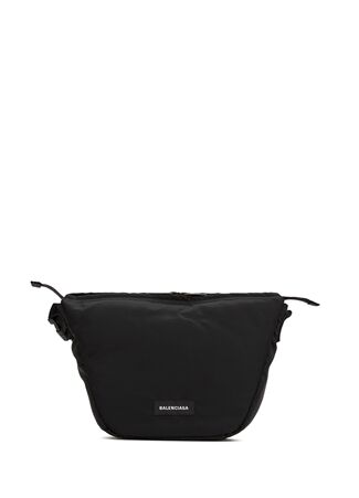 Balenciaga Kadın Siyah Logolu Çanta EU