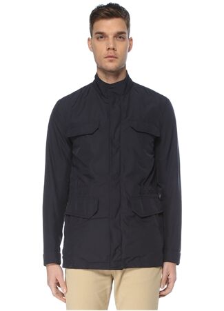 Palzileri Lab Erkek Lacivert Dik Yaka Ceket Mavi 50 IT