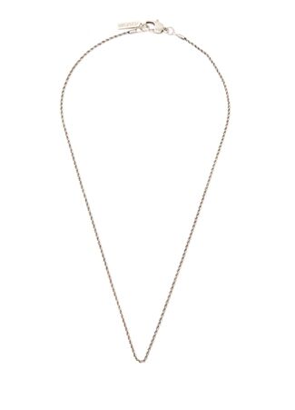 Academia Kadın Antrasit Burgu Zincir Kolye Gri EU