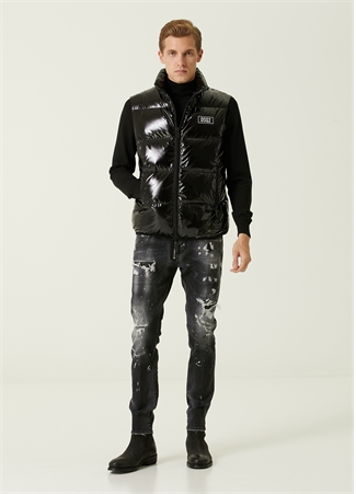 Dsquared2 Erkek Skinny Fit Siyah Jean Pantolon 46 IT Dsquared2 Erkek Skinny Fit Siyah Jean Pantolon 46 IT