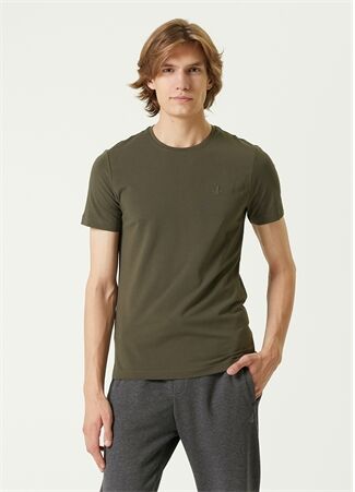Beymen Club Erkek Haki Bisiklet Yaka Basic T-shirt S Beymen Club Erkek Haki Bisiklet Yaka Basic T-shirt S