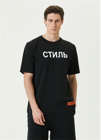 Heron Preston Erkek Tshirt Siyah S Eu Heron Preston Erkek Tshirt Siyah S Eu