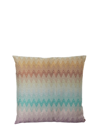 Missoni Home Yamagata Zikzak Desenli 60x60 Dekoratif Yastık Çok Renkli