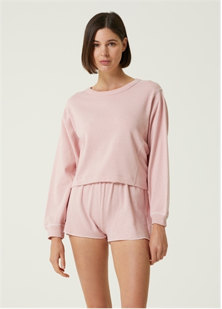 American Vintage Kadın Altın Rengi Kayık Yaka Sweatshirt Pembe M EU American Vintage Kadın Altın Rengi Kayık Yaka Sweatshirt Pembe M EU