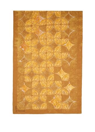 Imannoor Kadın Semazen Bej Desenli İpek Şal EU Imannoor Kadın Semazen Bej Desenli İpek Şal EU