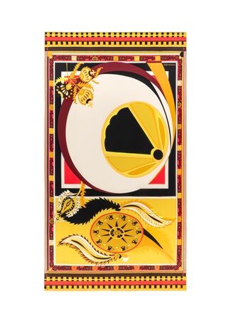 Imannoor Kadın 2 Worlds Sarı İpek Şal EU