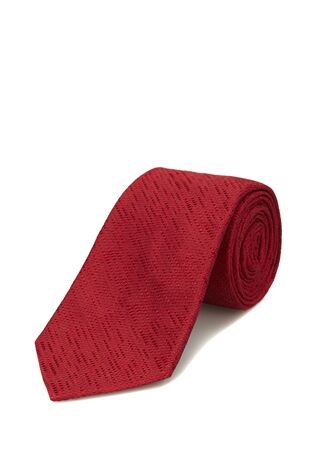 Pal Zileri Erkek Kırmızı İpek Kravat EU