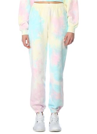 Livincool Kadın Batik Desenli Eşofman Altı S EU