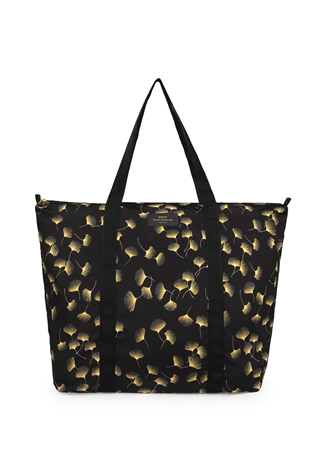 Wouf Kadın Kyoto Recycled Desenli Alışveriş Çantası Siyah EU Wouf Kadın Kyoto Recycled Desenli Alışveriş Çantası Siyah EU