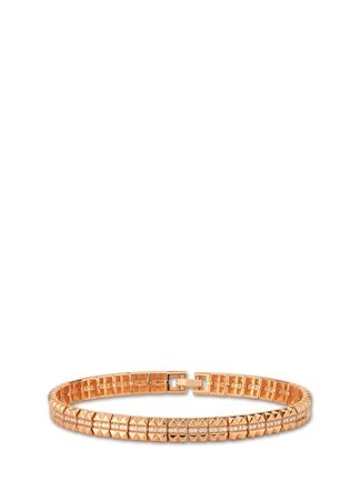 Dime Tribe Erkek Tamtur Pırlantalı Altın Rengi Bileklik EU Dime Tribe Erkek Tamtur Pırlantalı Altın Rengi Bileklik EU