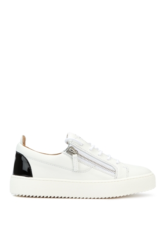 Giuseppe Zanotti Kadın Beyaz Fermuar Detaylı Deri Sneaker 36 EU Giuseppe Zanotti Kadın Beyaz Fermuar Detaylı Deri Sneaker 36 EU
