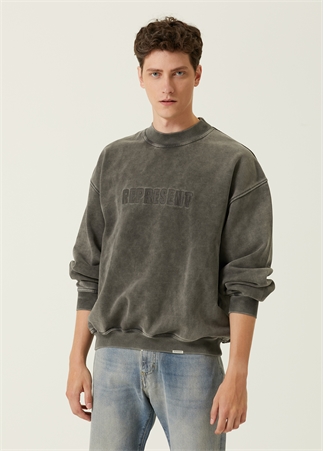 Represent Erkek Antrasit Logo Detaylı Sweatshirt Gri XS EU Represent Erkek Antrasit Logo Detaylı Sweatshirt Gri XS EU
