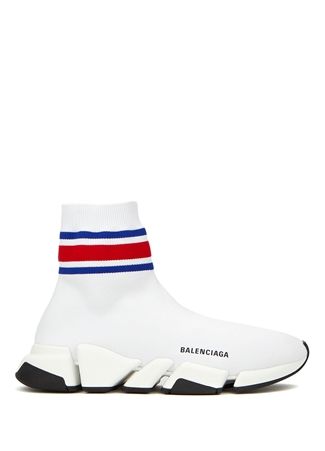 Balenciaga Erkek Speed Taban Detaylı Çorap Formlu Sneaker Beyaz 42 EU Balenciaga Erkek Speed Taban Detaylı Çorap Formlu Sneaker Beyaz 42 EU