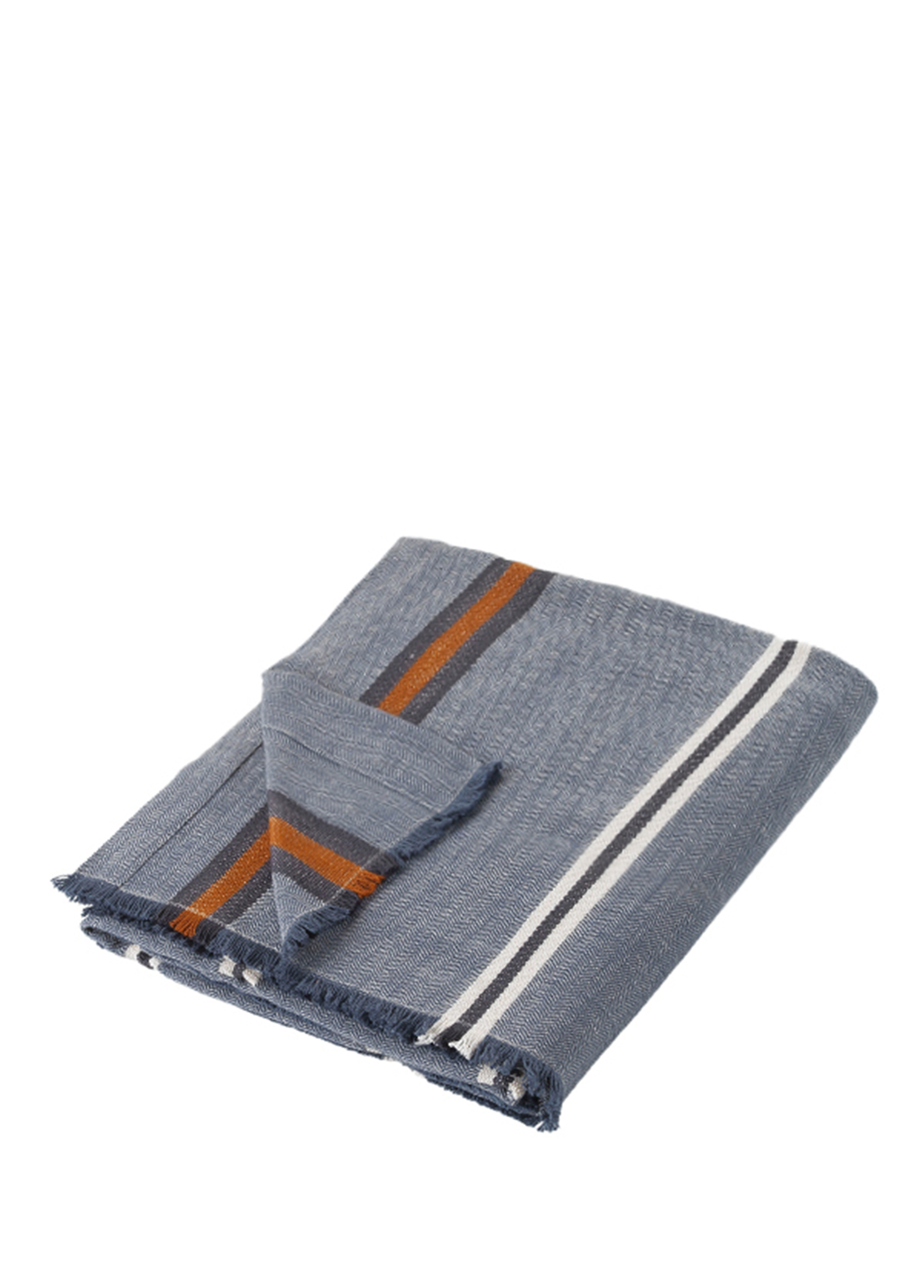 Buldan's - Aren Pamuk Ve Keten İşlemeli Mor Gri Tek Kişilik Yatak ...