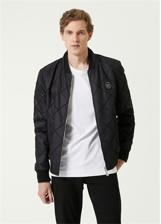 Philipp Plein Erkek Siyah Kapitoneli Bomber Mont L EU Philipp Plein Erkek Siyah Kapitoneli Bomber Mont L EU