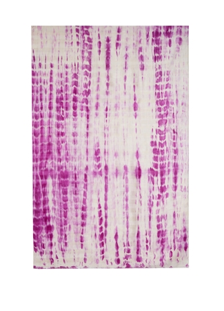 Imannoor Kadın Krem Şeftali Batik Desenli İpek Şal Pembe EU Imannoor Kadın Krem Şeftali Batik Desenli İpek Şal Pembe EU