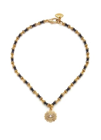 Mon Reve Kadın Jean Boncuklu Altın Rengi Kaplama Kolye EU