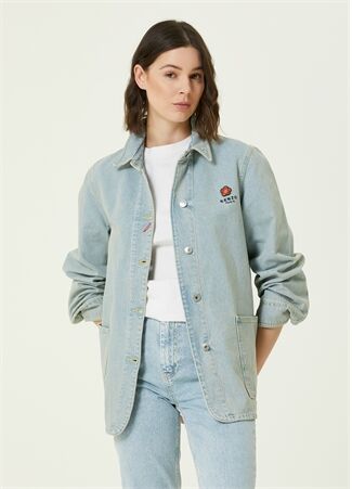 Kenzo Kadın Ceket Mavi S Eu Kenzo Kadın Ceket Mavi S Eu