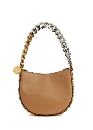 Stella McCartney Kadın Camel Zincir Detaylı Çanta Kahverengi EU
