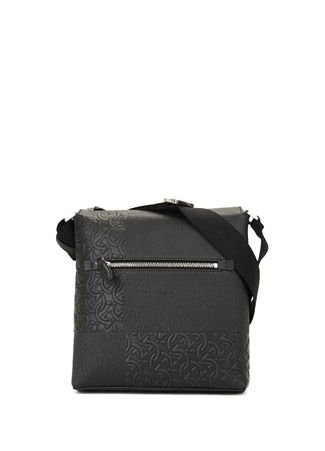 Salvatore Ferragamo Erkek Siyah Logo Doku Detaylı Deri Çanta Eu Salvatore Ferragamo Erkek Siyah Logo Doku Detaylı Deri Çanta Eu