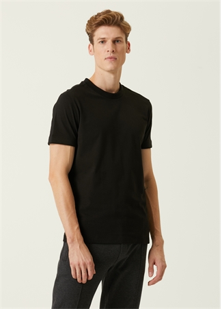Beymen Collection Erkek Siyah Yaka Detaylı Basic T-shirt XXL EU Beymen Collection Erkek Siyah Yaka Detaylı Basic T-shirt XXL EU